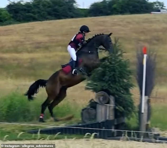 Heartbreaking footage shows Sarah Yorke jumping fences with her horse ...