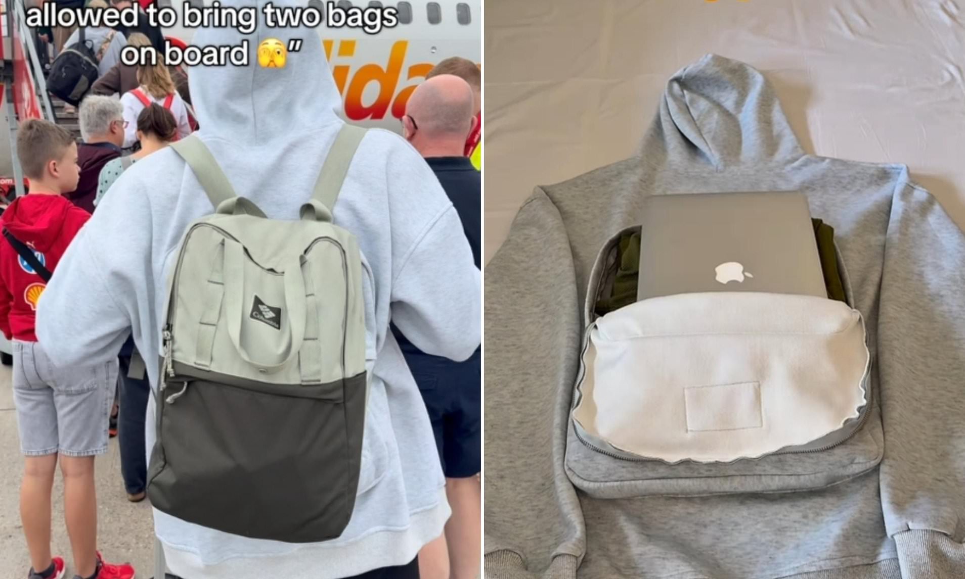'Absolute genius': Travel hack to avoid airline baggage fees using just ...