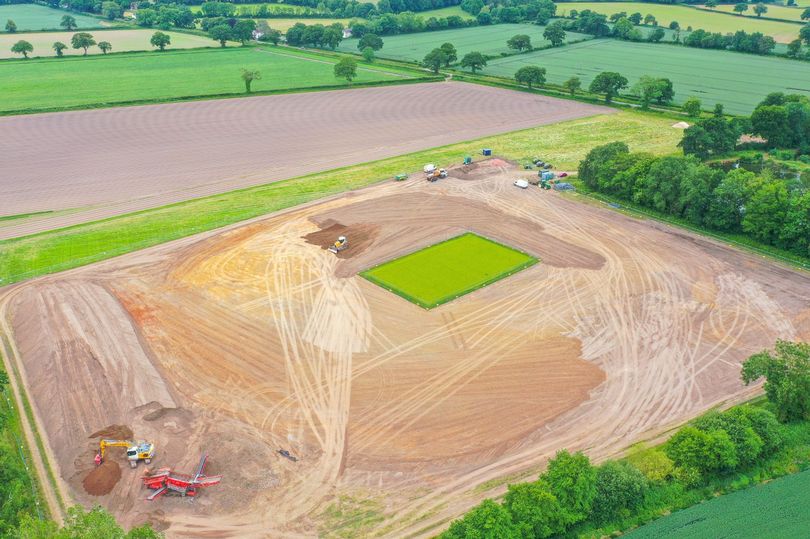 Cullompton cricket future takes shape with new pitch