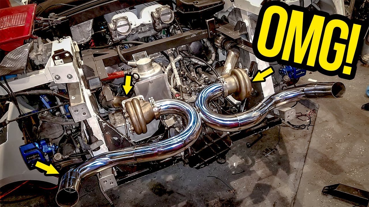Building The CHEAPEST Lamborghini DIY Turbo Kit Ever Made