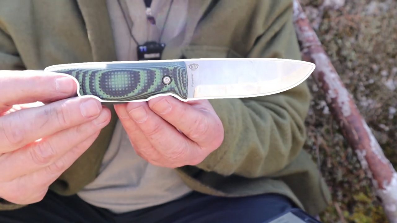 Work Tuff Gear Forester Bushcraft Knife by Aurora Borealis Knives
