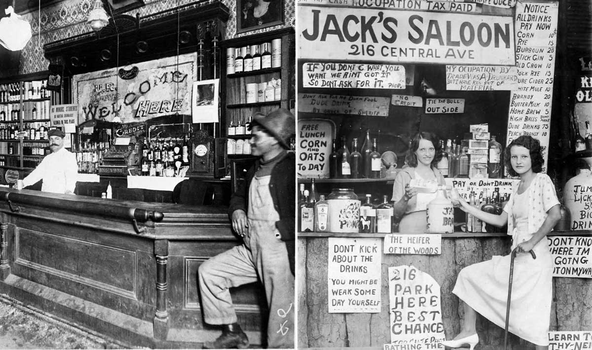 20 Vintage Photos of Old-Timey Saloons