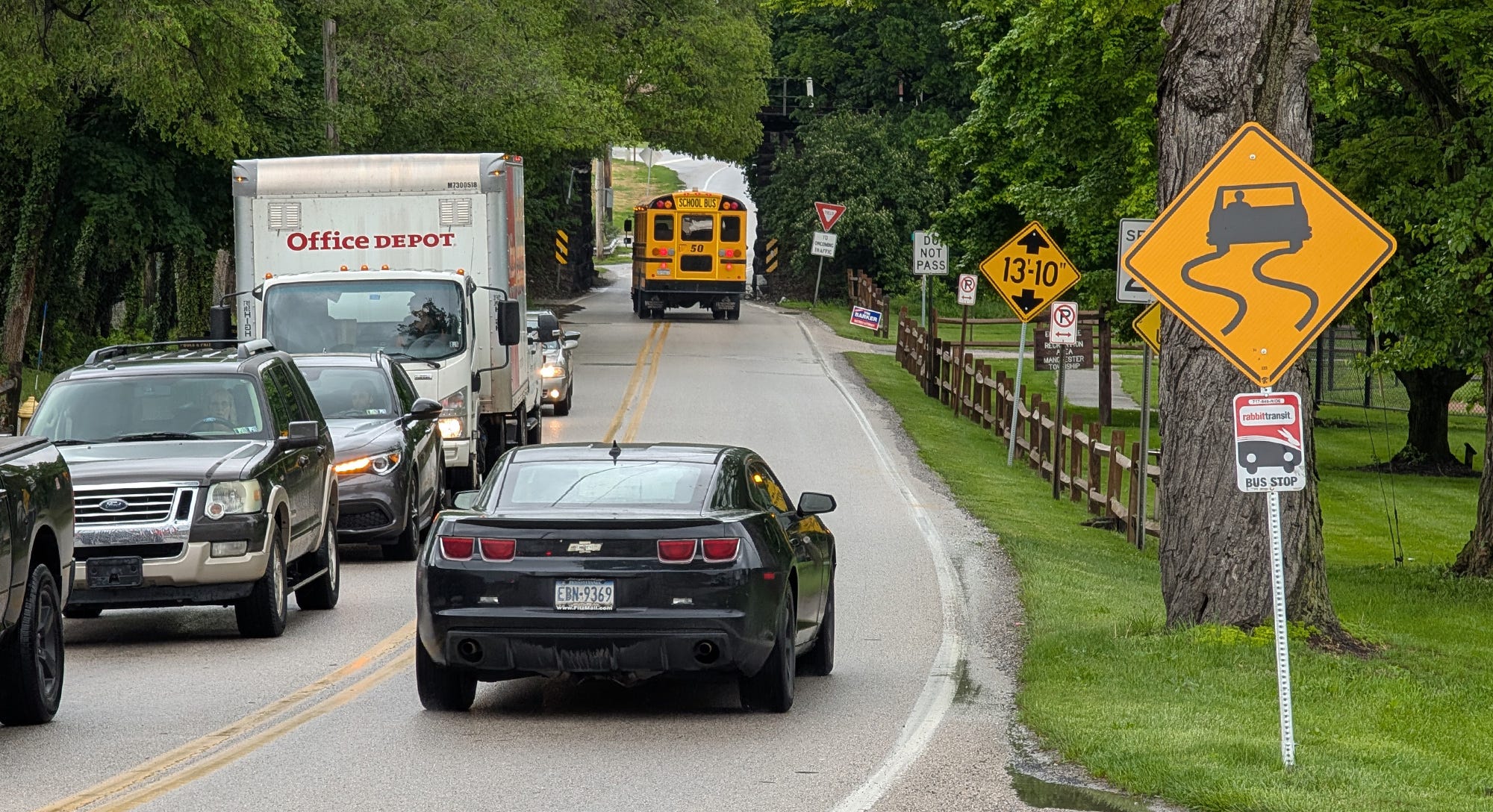 Emig Road will be detoured during the day at the stone underpass for ...
