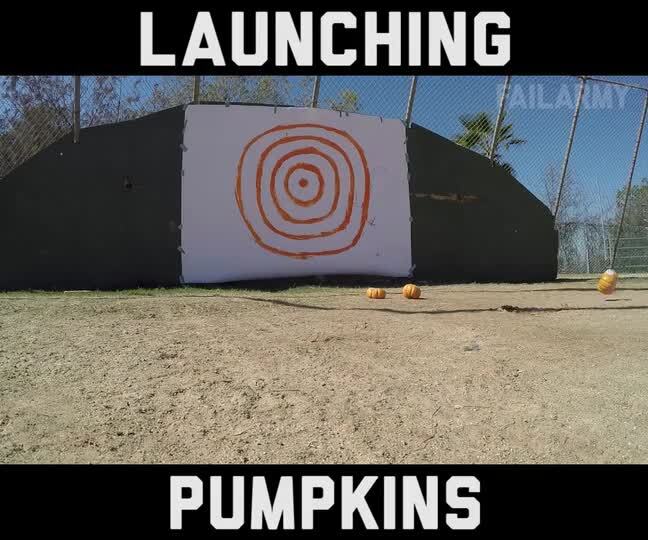 How to make a pumpkin launcher