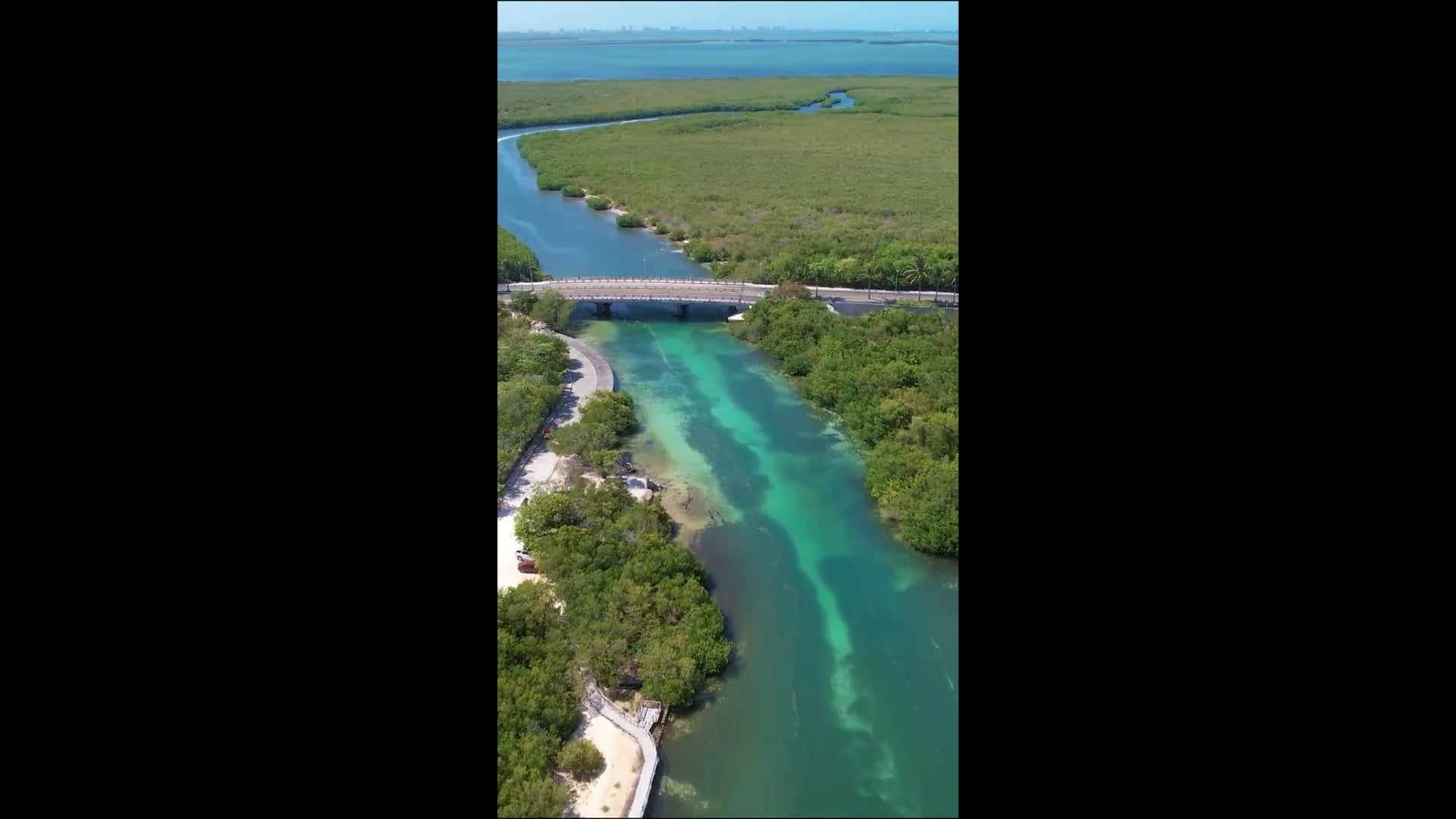 Soaring Over Cancun: A Drone's Eye View of Mexico's Gem.