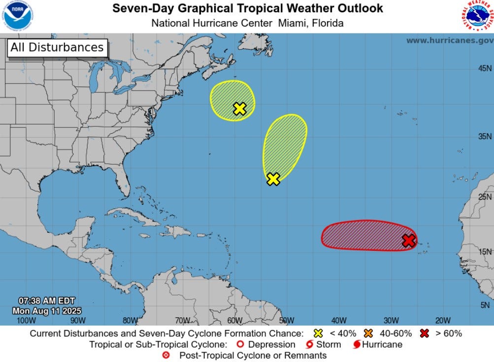 Tropical Storm Erin forms in Atlantic. Will it turn into a hurricane ...