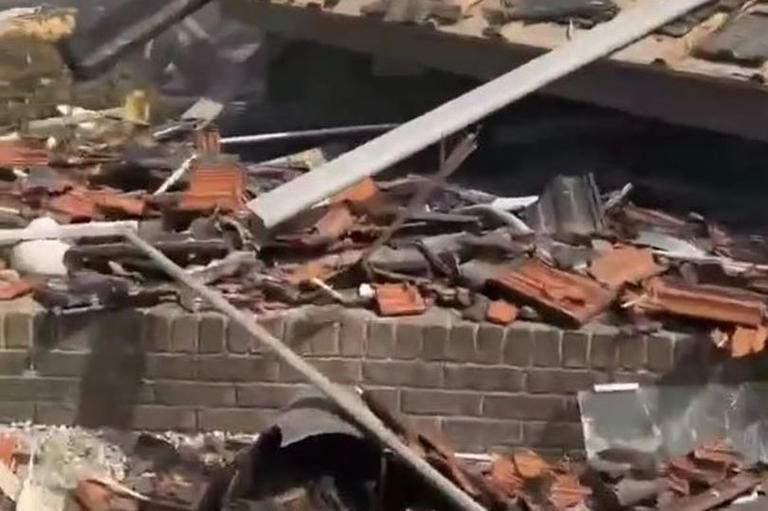 Shocking footage shows what's left after Otterton house explosion