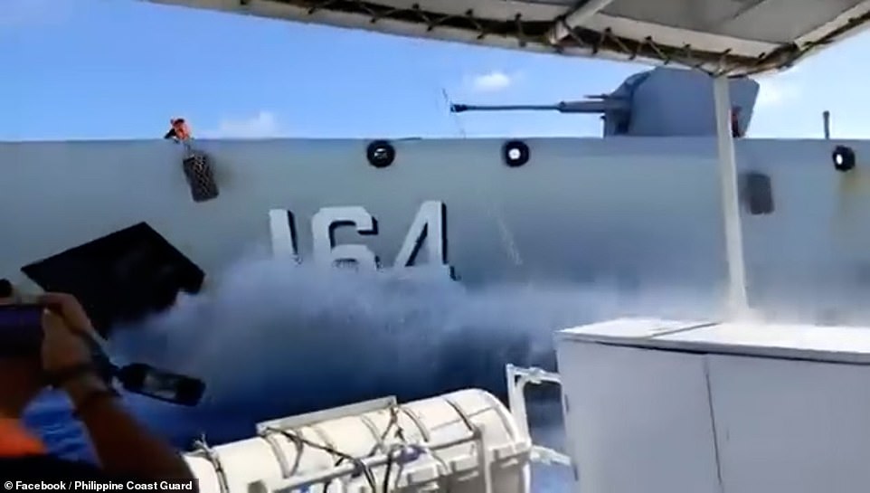 Chinese Navy Ships Collide Whilst Chasing A Philippine Patrol Boat