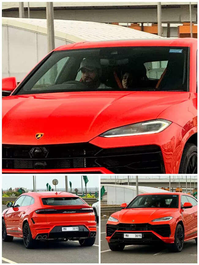 Rohit Sharma's new Lamborghini car has the number 3015 - Here's why