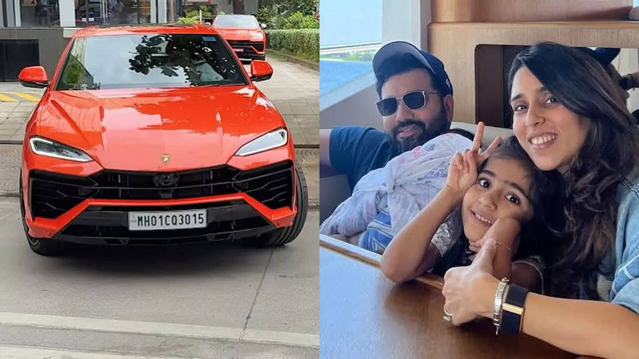 Rohit Sharma buys the most expensive car of his life – a Lamborghini Urus!