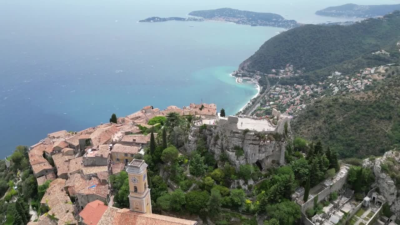 Eze Tour by Drone: Unveiling the French Riviera's Jewel