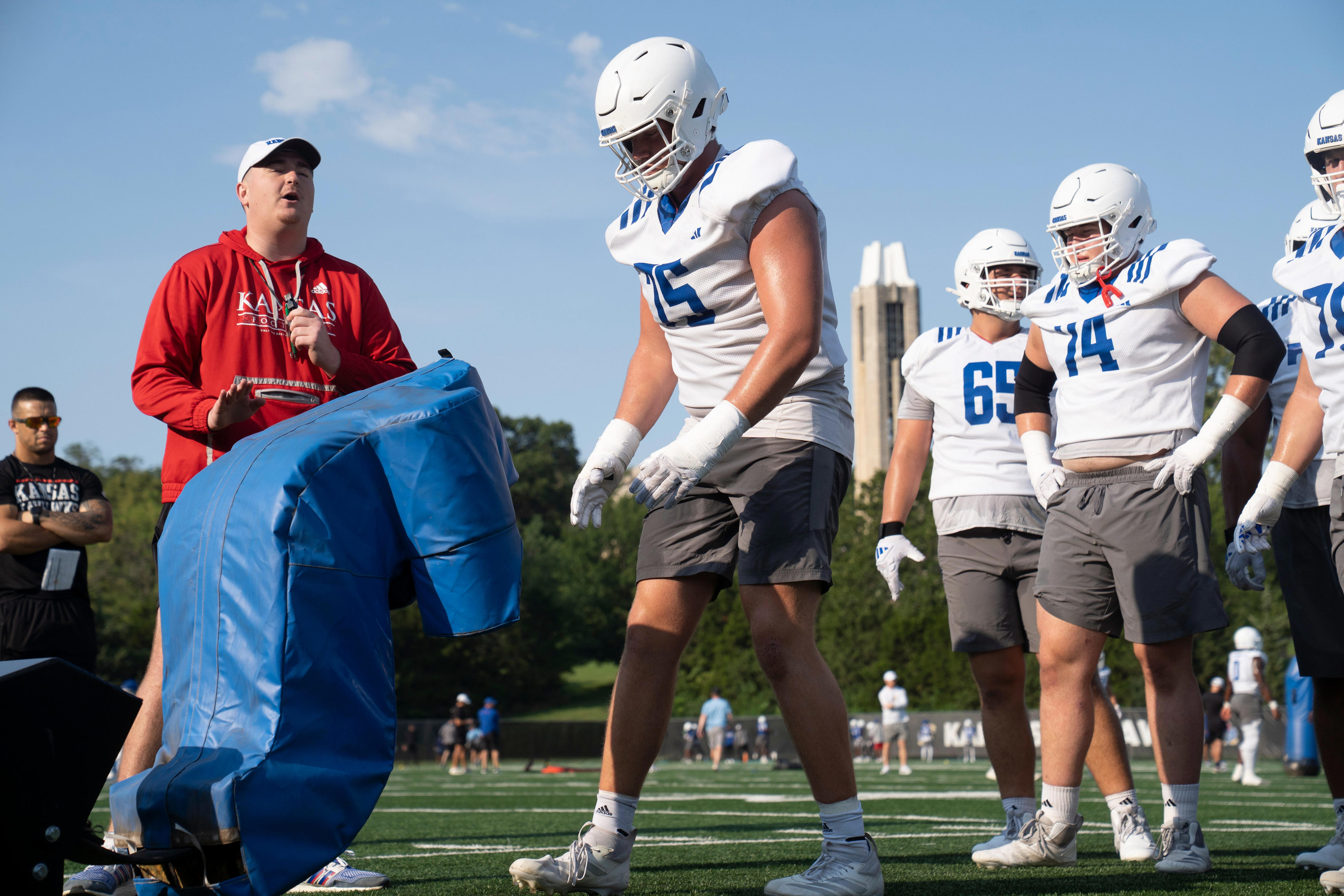 Calvin Clements continues to set himself up well to be Kansas football ...