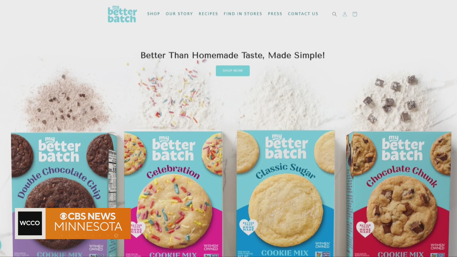 My Better Batch cookie mix hits Target shelves