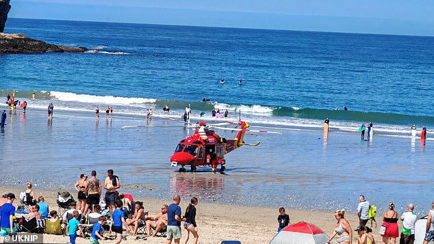 Missing mother found dead after being pulled out of the sea at Cornish ...