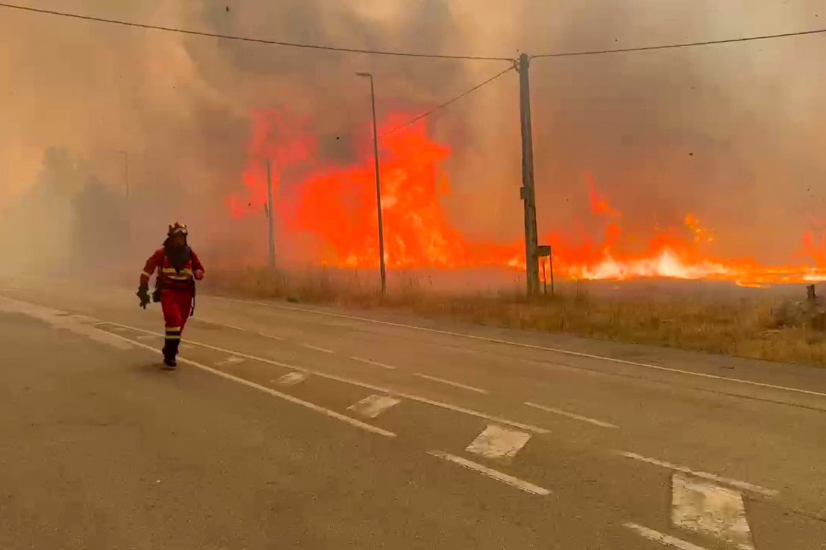Mapped: All the areas where wildfires have broken out in Spain, Turkey ...