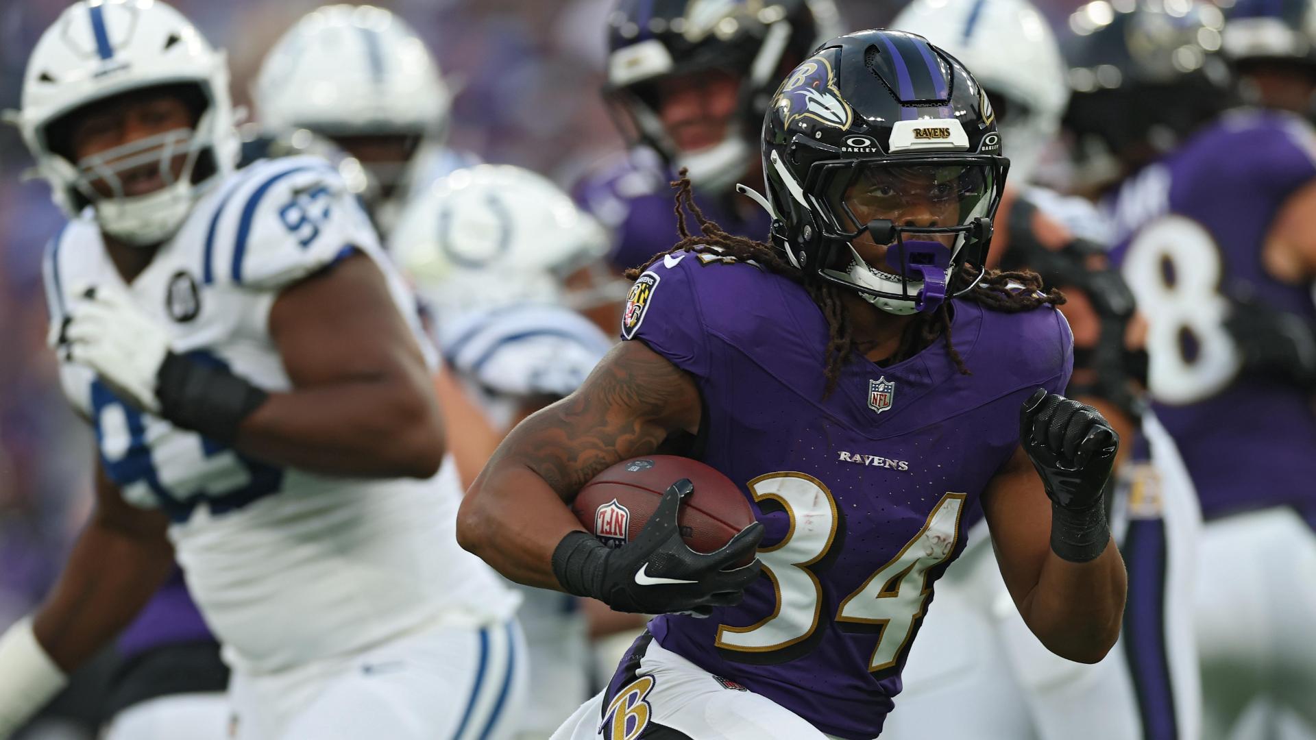 Keaton Mitchell took full advantage of his chance to thrive in Ravens' preseason opener