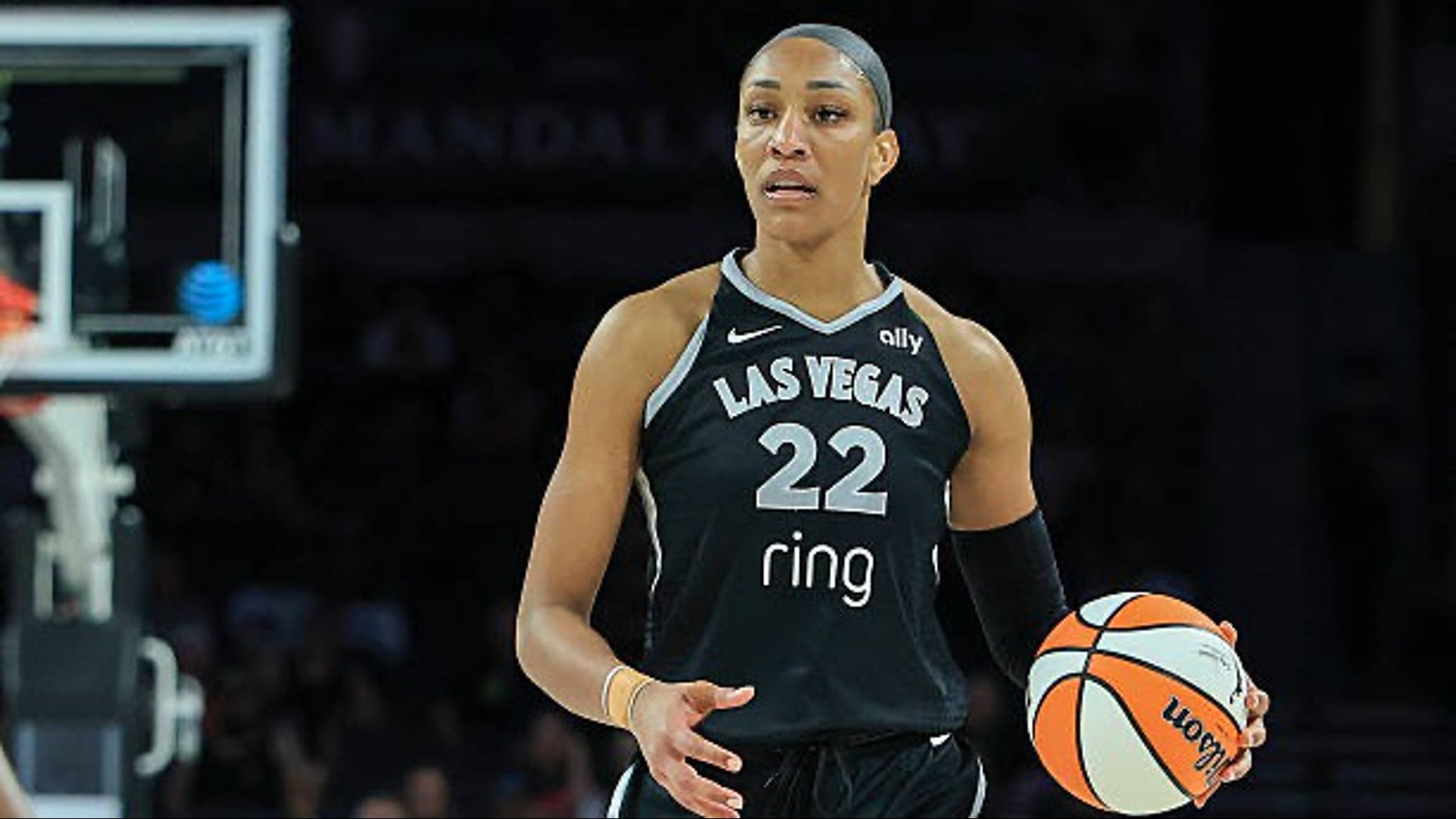 Aces’ Wilson Notches First-Ever 30-Point, 20-Rebound Game