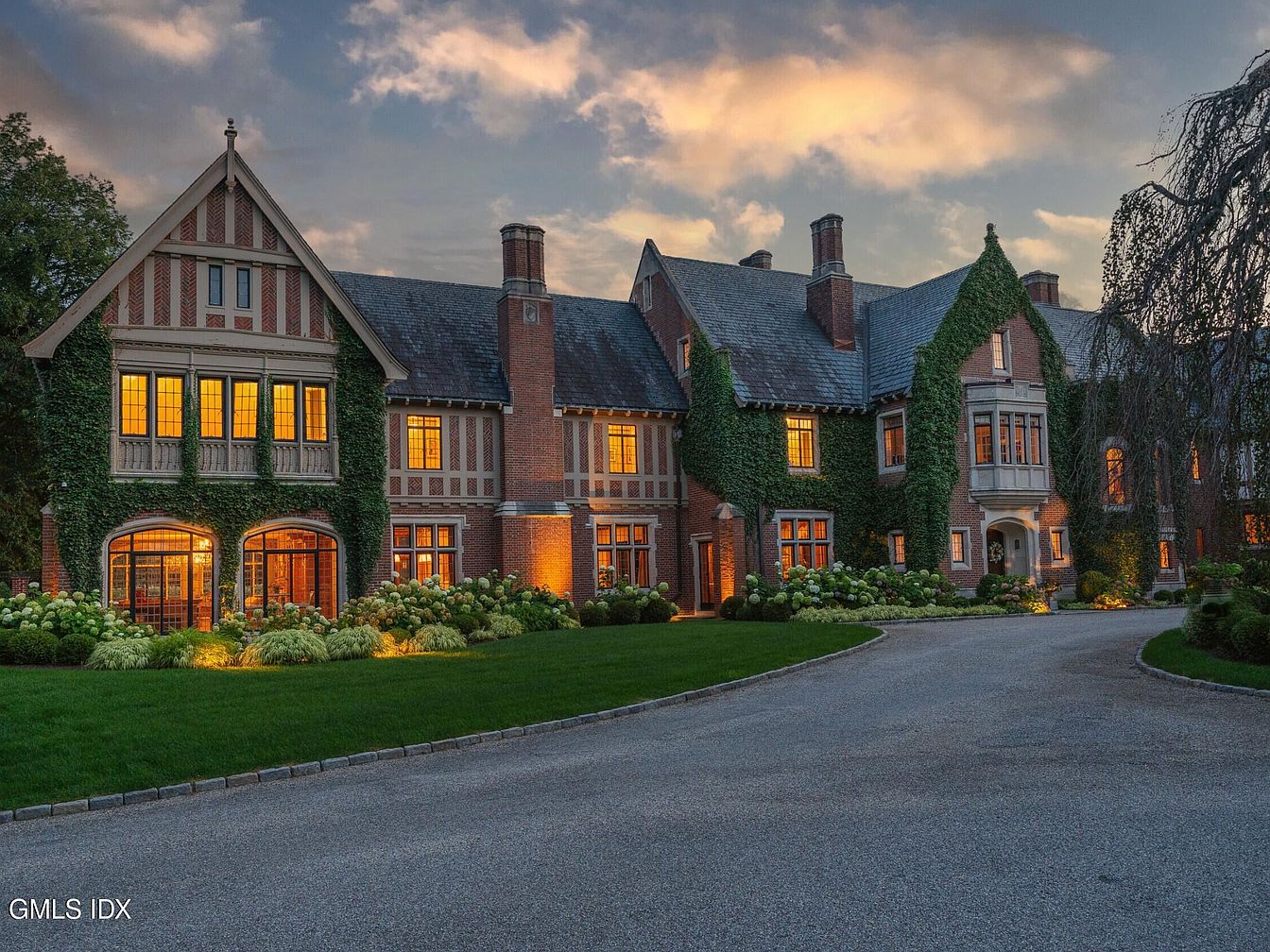 Experience Calm Luxury in This $12.4M Renovated 1929 New Canaan Estate with Wellness Center and ...