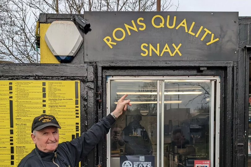 Viral Tiktok star Ron's Quality Snax to retire with East Kilbride snack ...