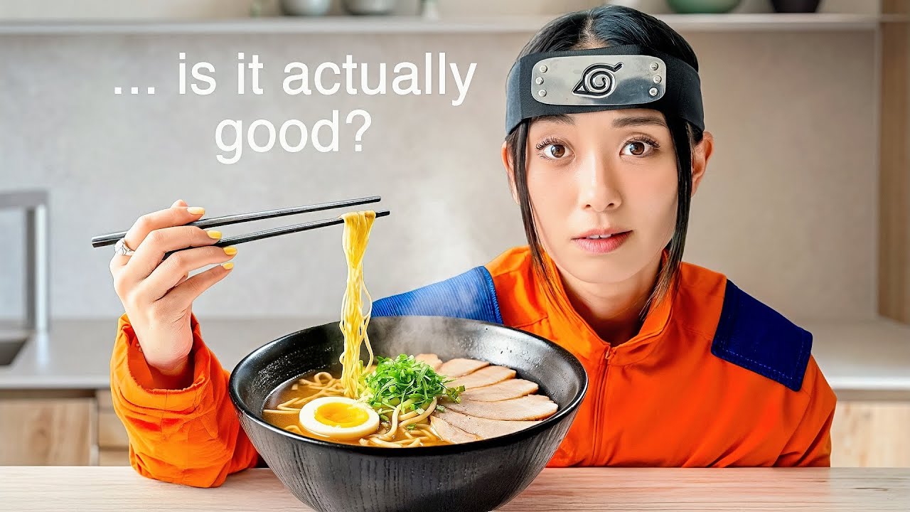 I Recreated Anime Food In Real Life