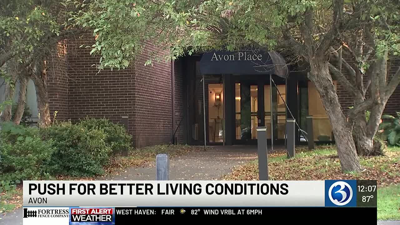 Residents demand better living conditions at Avon apartment complex
