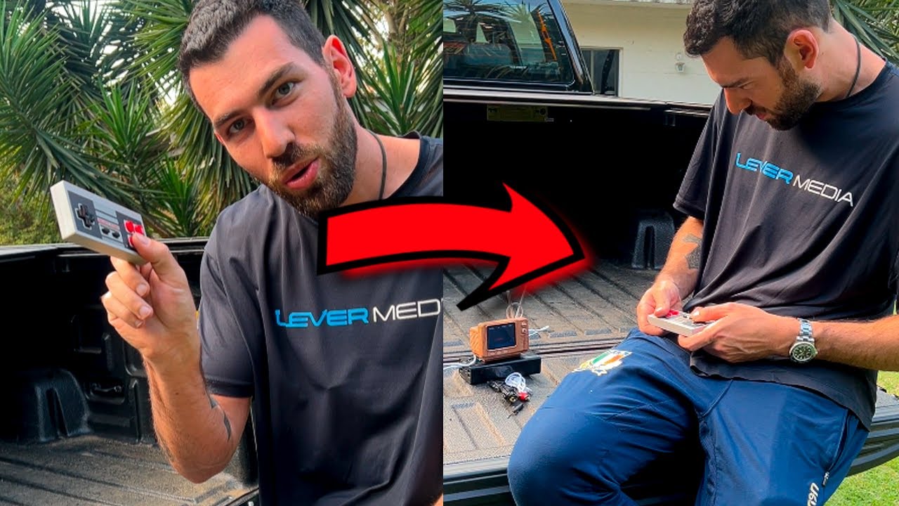 Essa TV de tecnologia INOVADORA vem com um VIDEOGAME embutido!