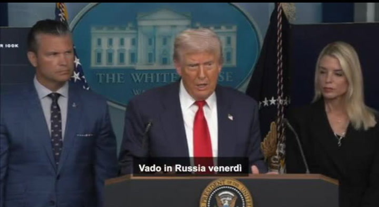 Il lapsus di Trump: "venerdì vado in Russia..."