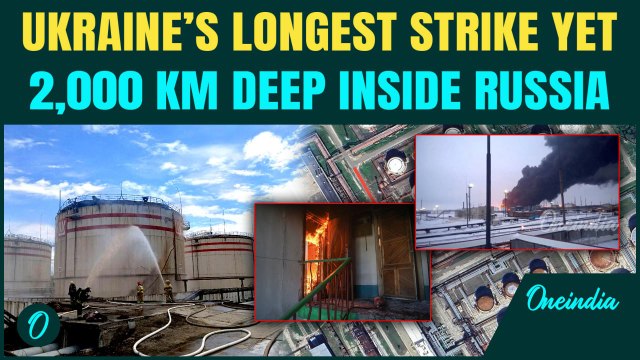 Ukraine Strikes Russian Oil Refinery 2,000 KM from Border after Putin’s ...