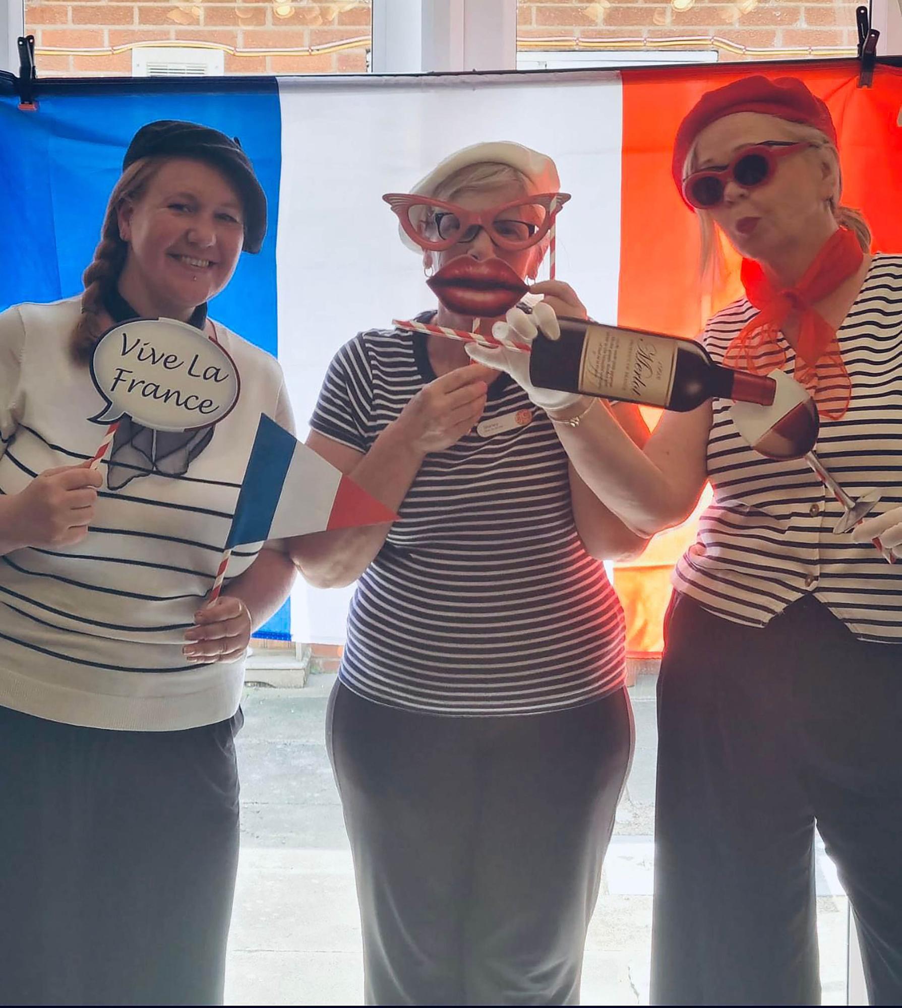 A taste of France at Shelton Lock: Care home hosts joyful French Day ...