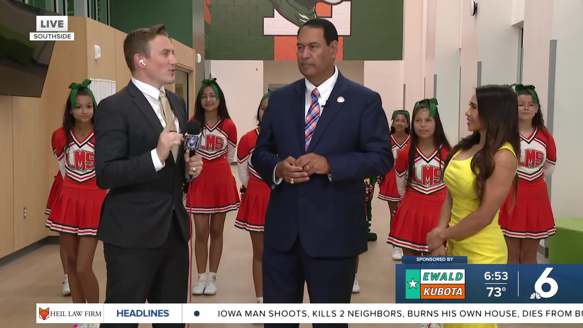 CCISD Superintendent First Day of School Interview