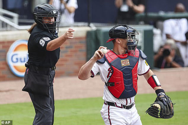 Scorecard reveals how MLB's first EVER female umpire did on her debut