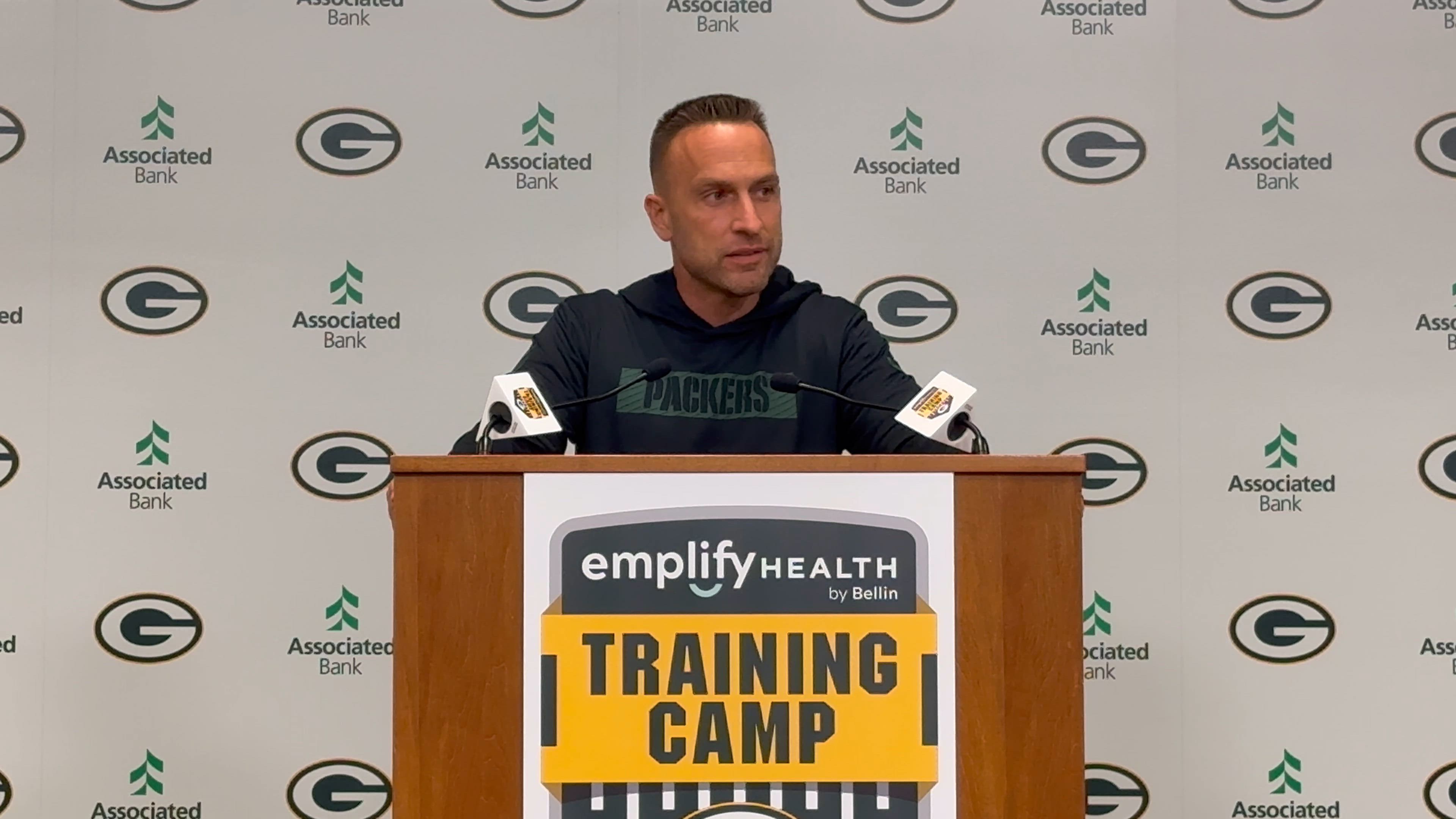 Packers Defensive Coordinator Jeff Hafley on Quay Walker