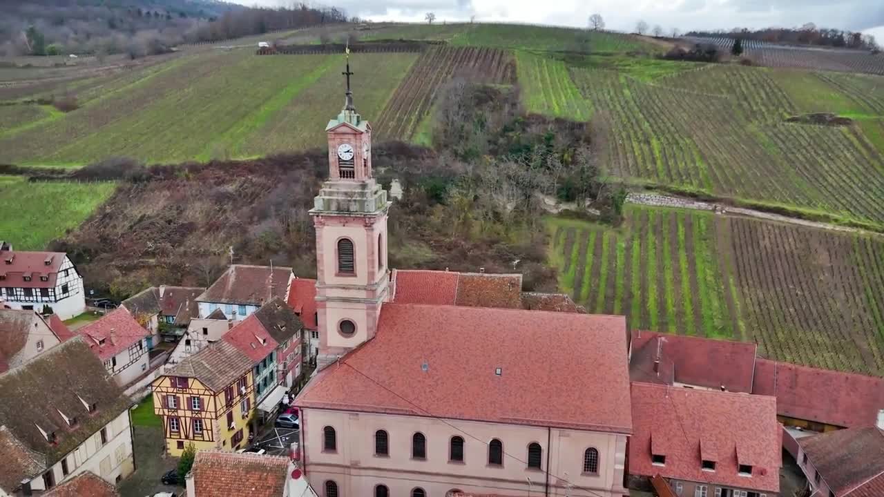 Riquewihr by Drone: Discover Alsace's Hidden Village