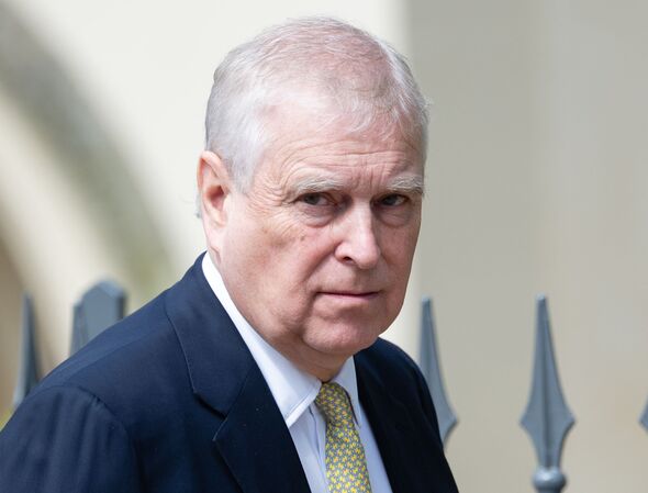 Prince Andrew makes telling gesture in first pictures since bombshell ...