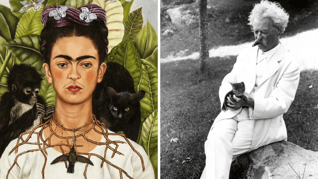 25 Famous People in History Who Were Cat Lovers