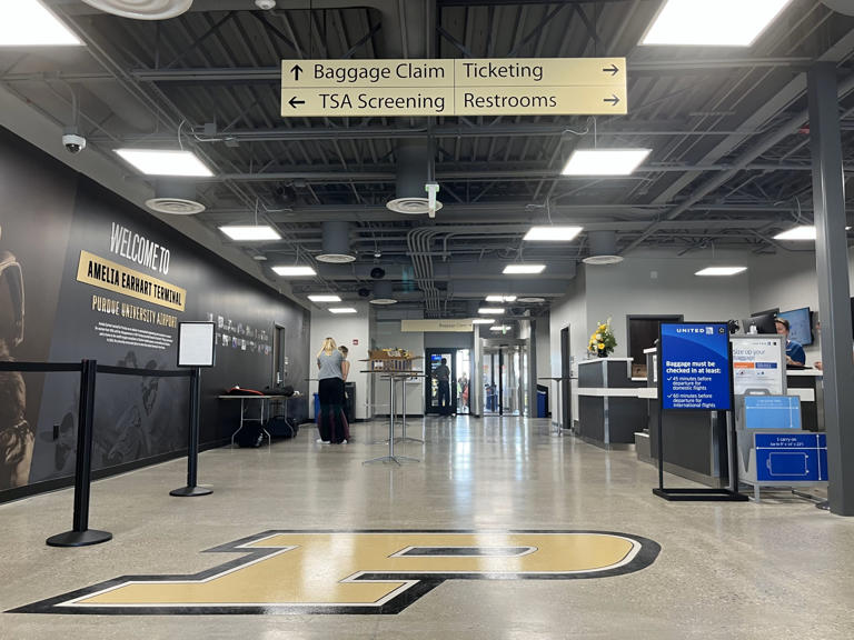 See photos, video from Purdue's new $12.7 million Amelia Earhart Terminal