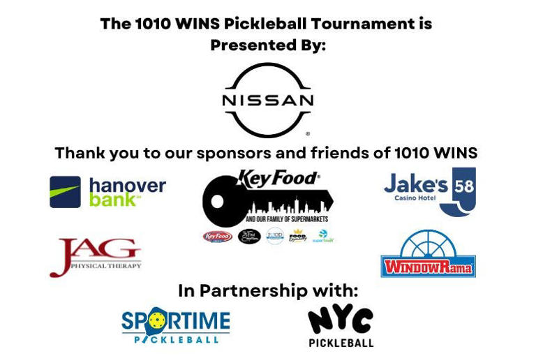 The 1010 WINS Pickleball Tournament Presented By Nissan is back for the ...