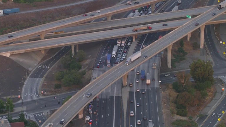 Driver on 60 Freeway in Pomona killed after tire from truck flies ...