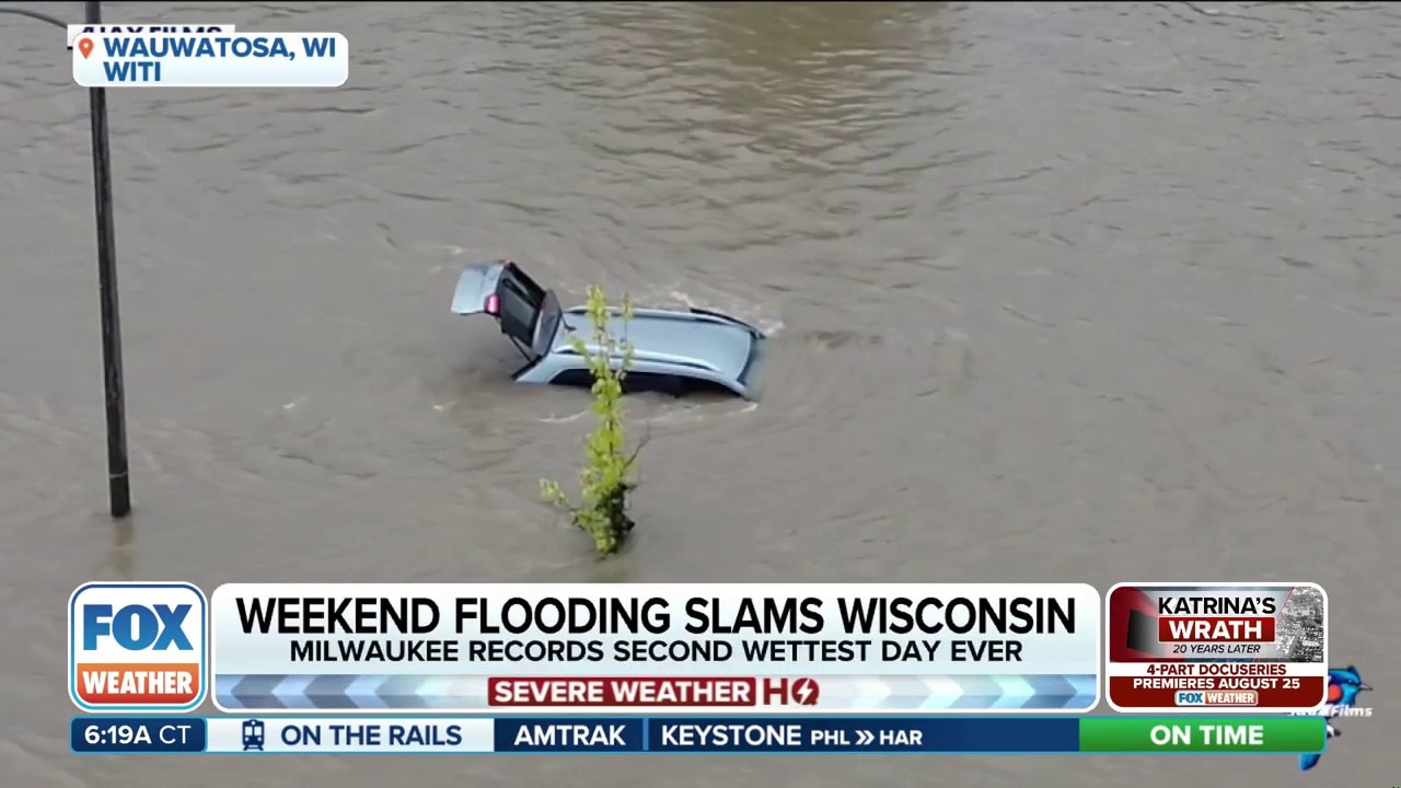 Weekend flooding slams Milwaukee, southeastern Wisconsin