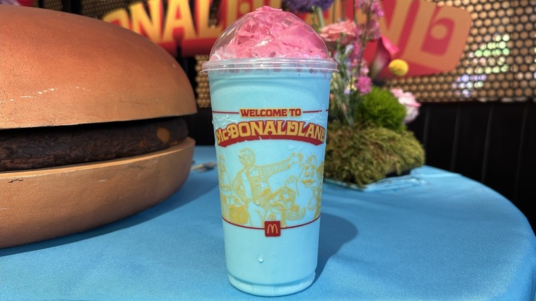 Review: McDonald's Mt. McDonaldland Shake Is A '90s Blue Raspberry ...