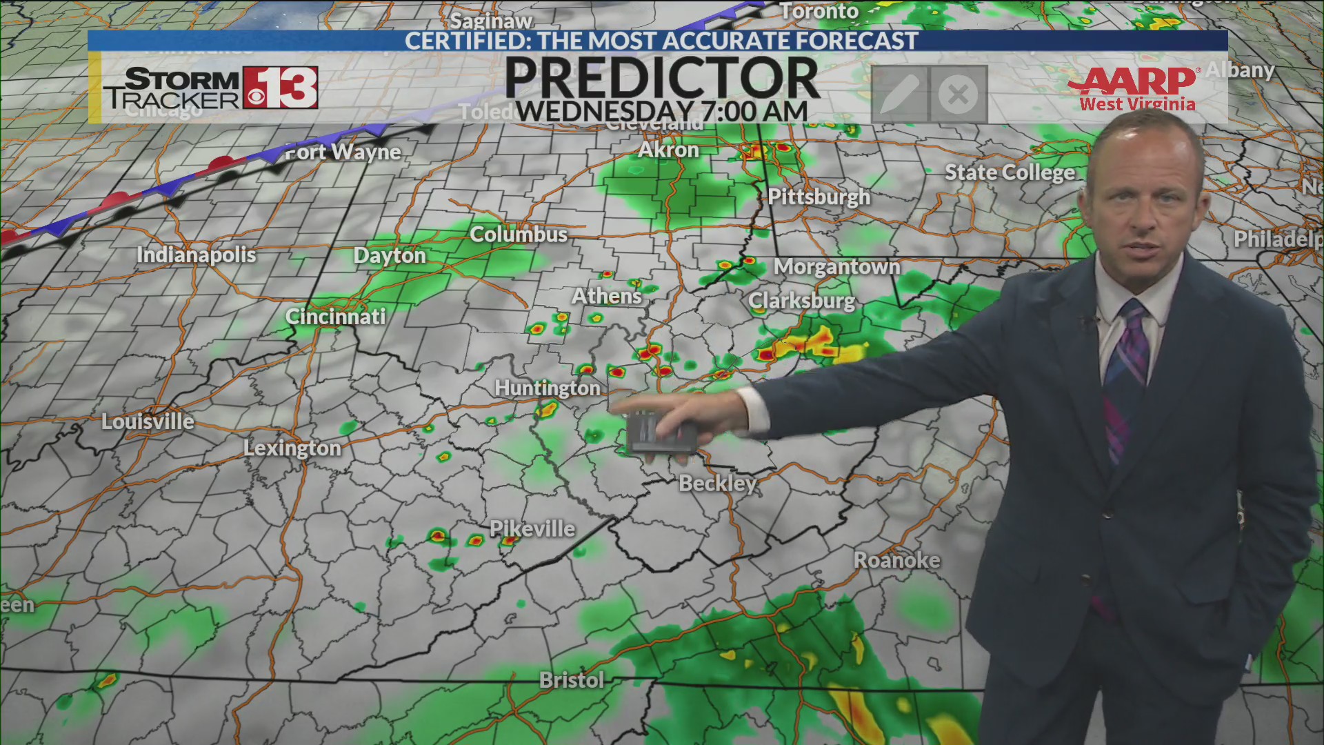 It's HOT this week with storms on the way!