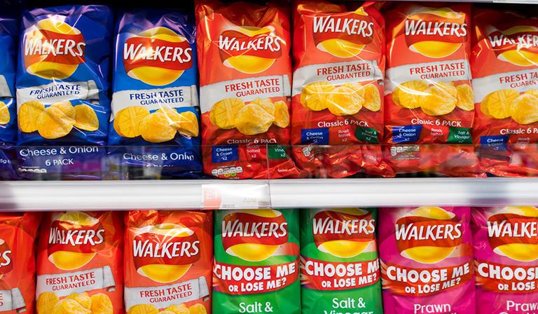 Snack attack! Walkers crisps adds first new flavours in decades