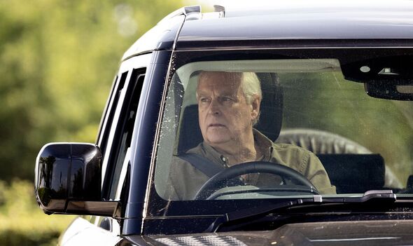 Prince Andrew makes telling gesture in first pictures since bombshell ...