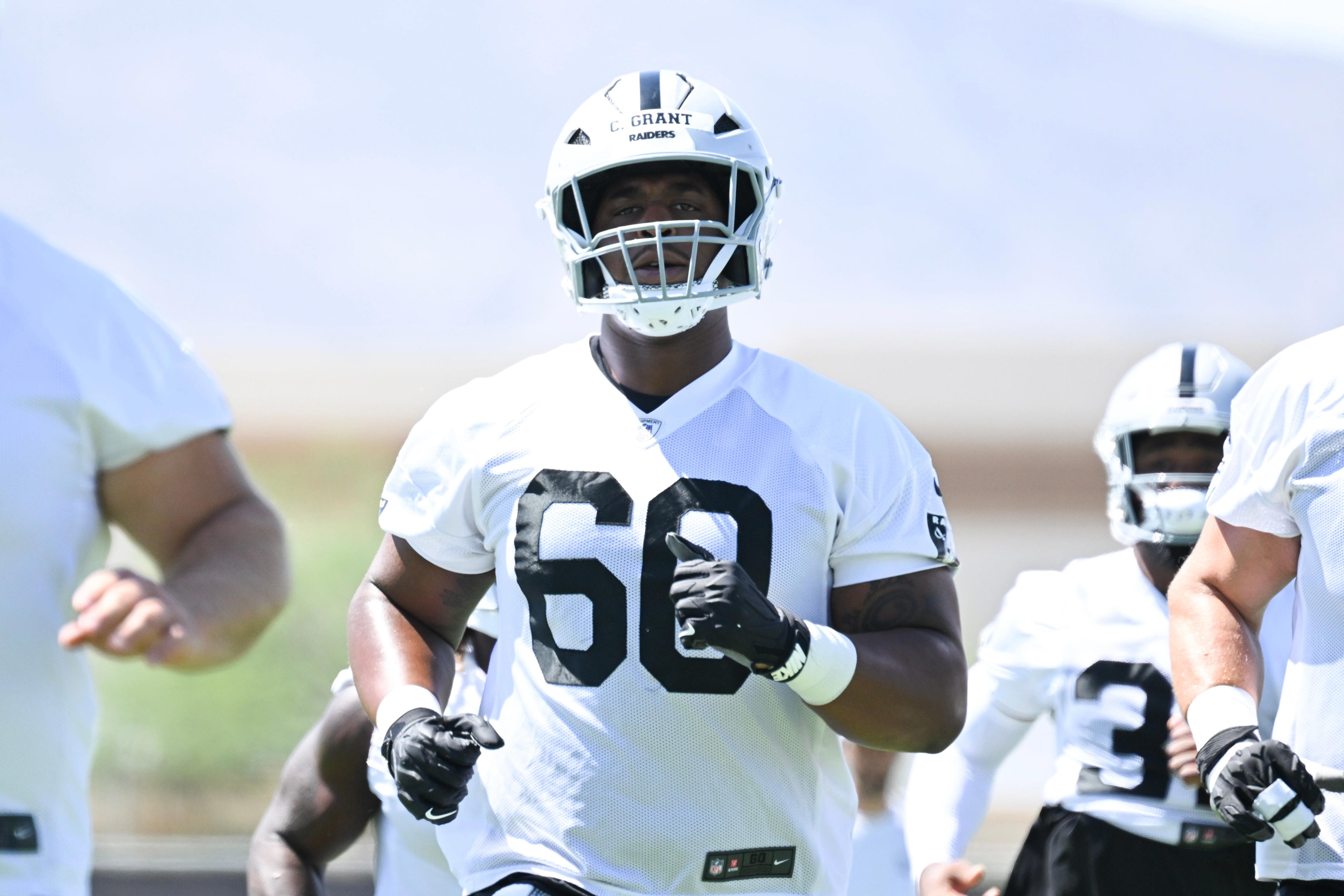 Raiders rookie OT Charles Grant isn't ready and that's okay