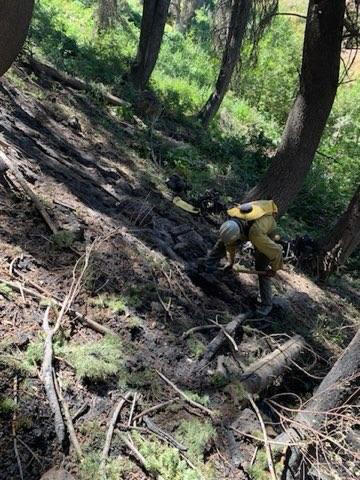 Perry Fire near Mantua Reservoir fully contained
