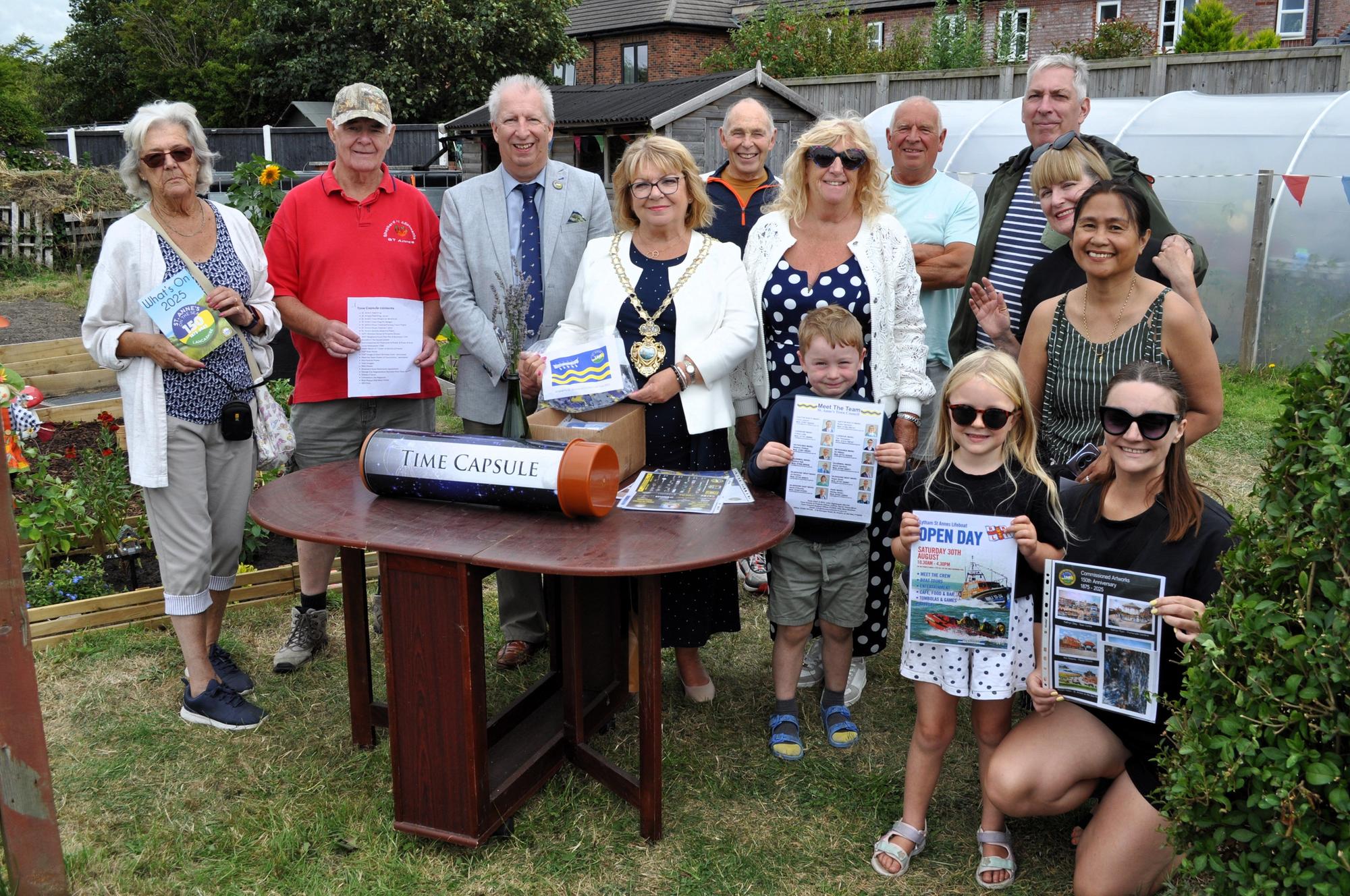 150th Celebrations St Anne's Time Capsules