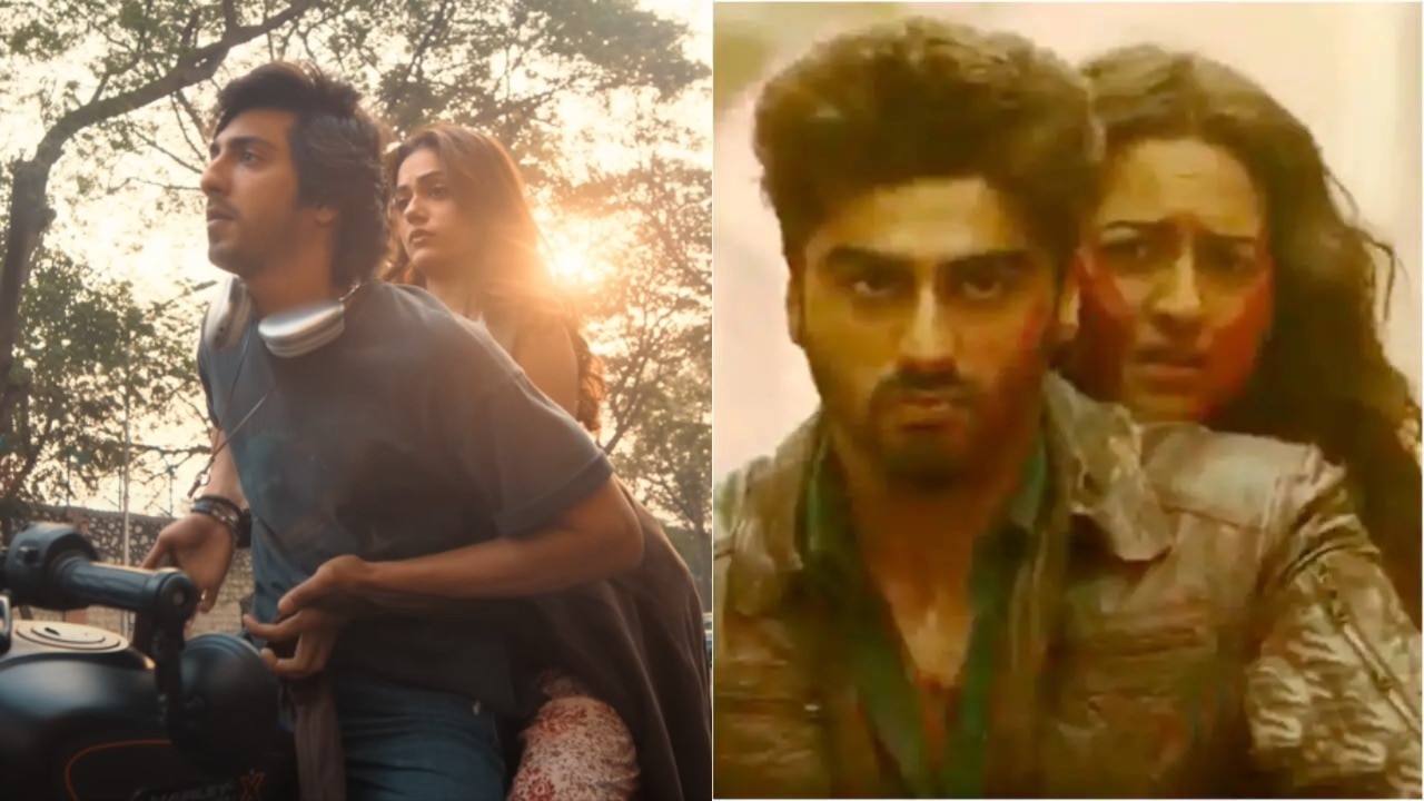Not Ahaan in Saiyaara, Arjun Kapoor did romantic bike wrap with ...