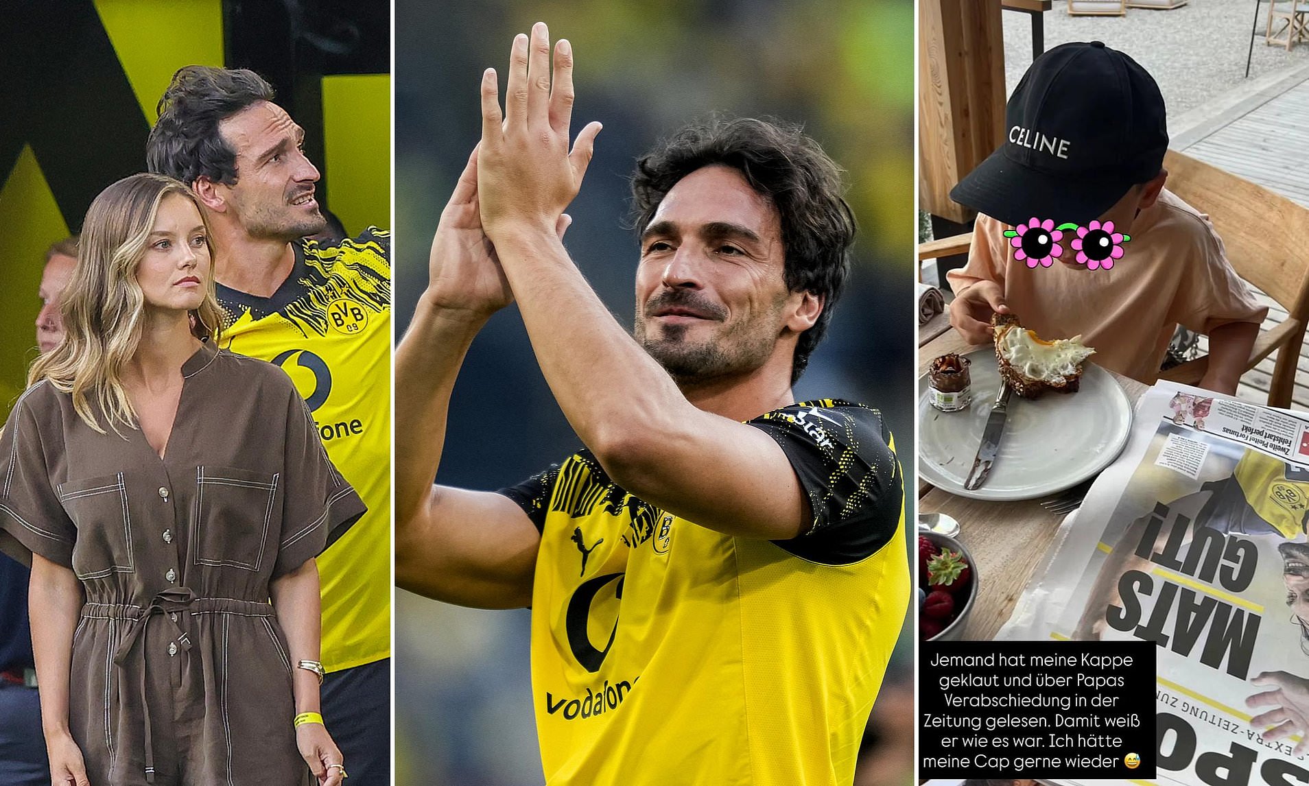 Mats Hummels' ex-wife complains their son, 7, 'wasn't invited' to his ...
