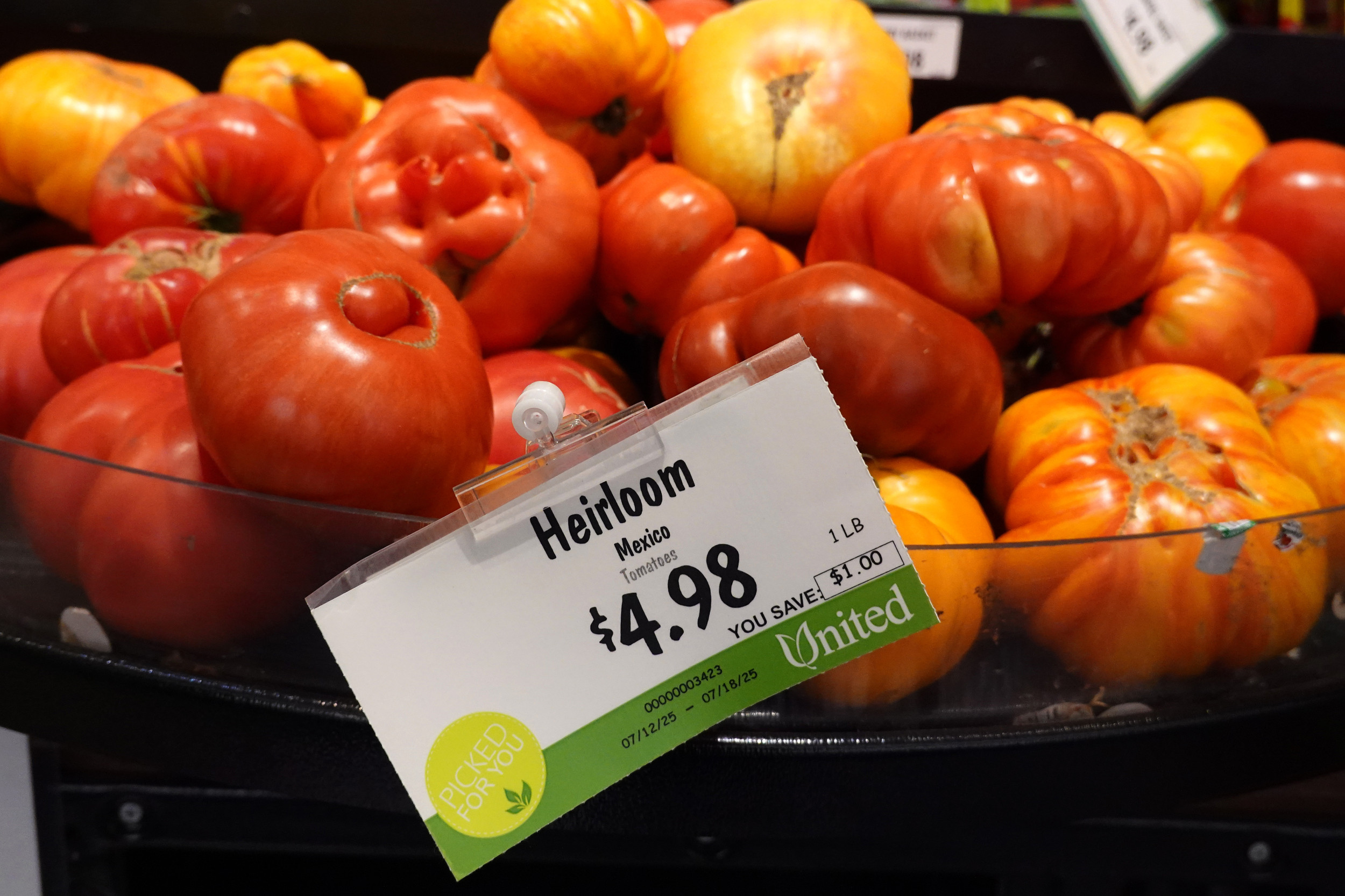 Mexico makes tomato price changes in response to Trump's tariffs