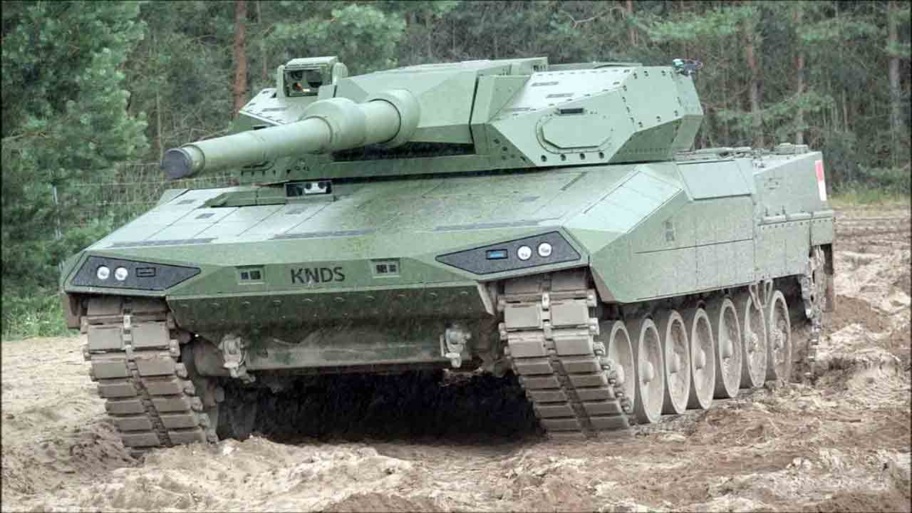 KNDS dévoile le deuxième prototype du Leopard 2A-RC 3.0, char de combat ...